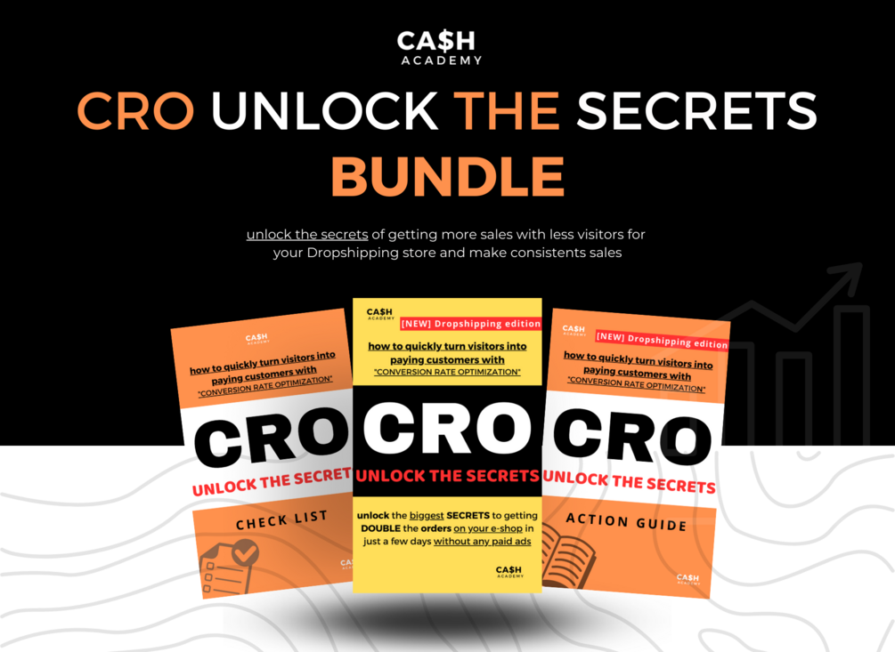 CRO SECRETS Bundle - Dropshipping edition