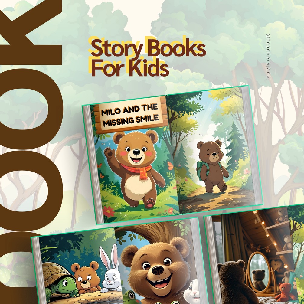 Storybook for Kids: “Milo and the Missing Smile”