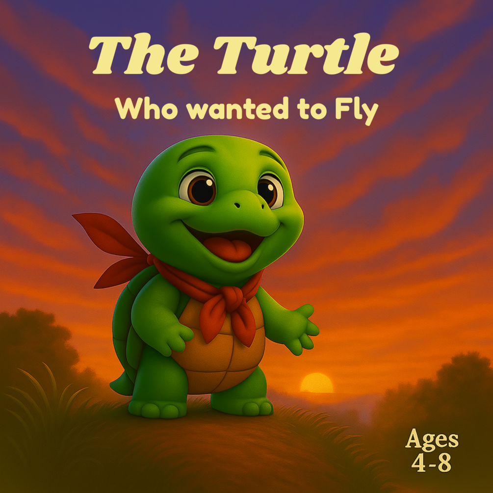 The Turtle Who Wanted to Fly (Storybook for Kids)