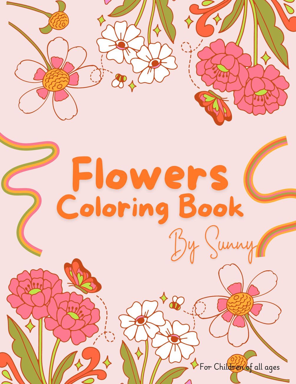Flowers Coloring Book