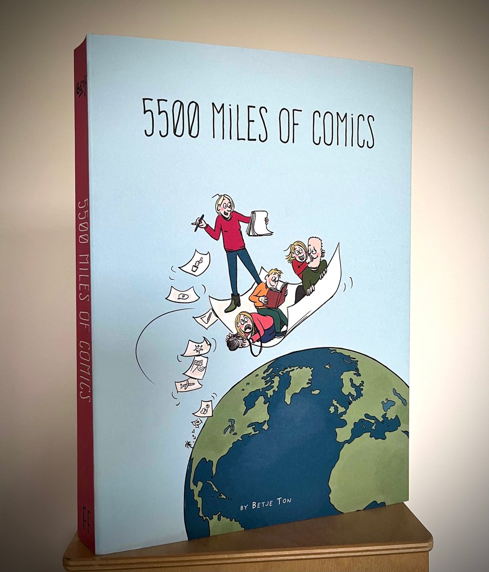 5500 Miles of Comics Softcover