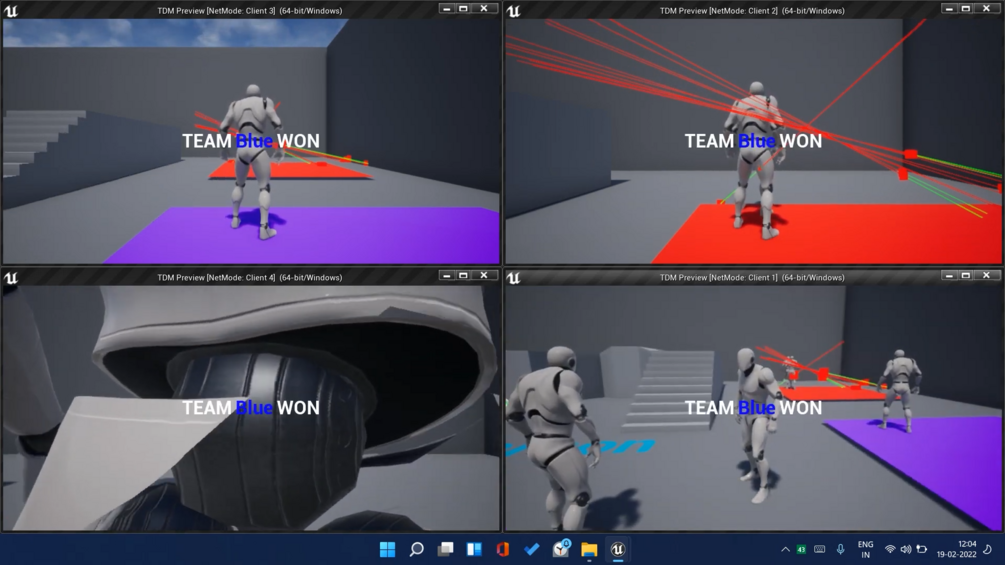 Multiplayer Team Deathmatch For Unreal Engine 4 5