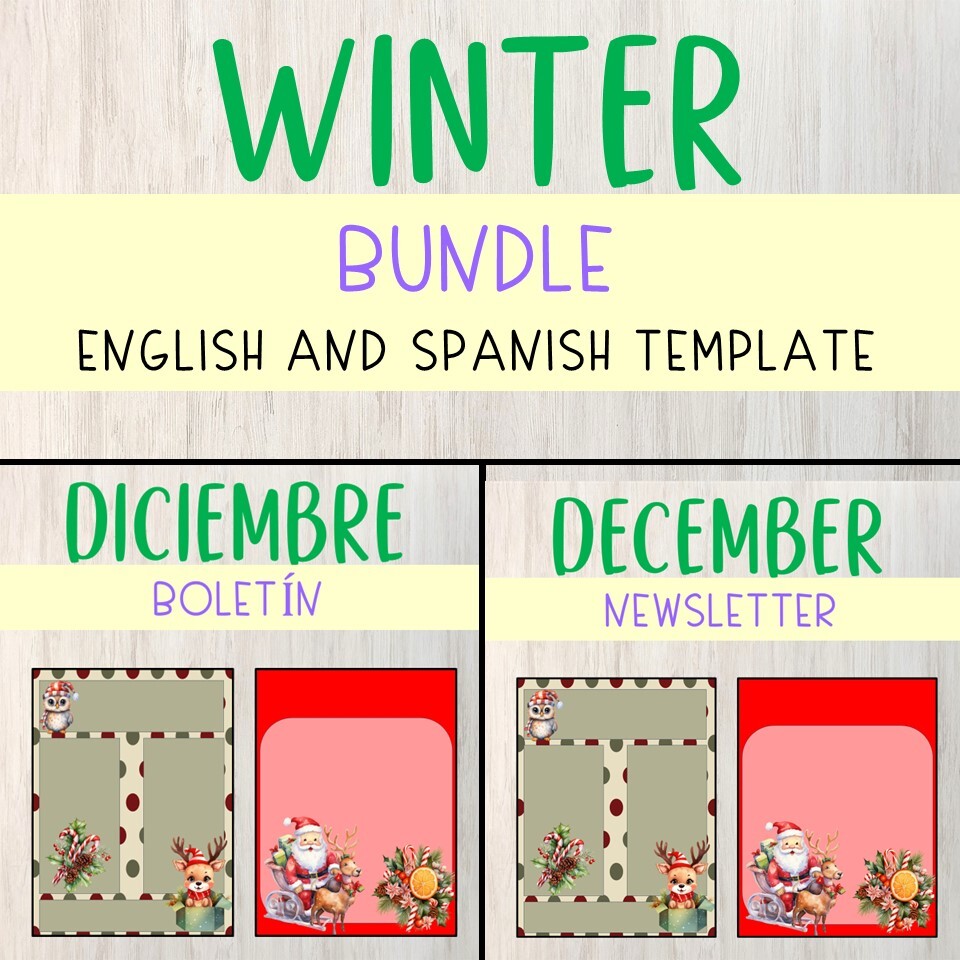 WINTER NEWSLETTER BUNDLE