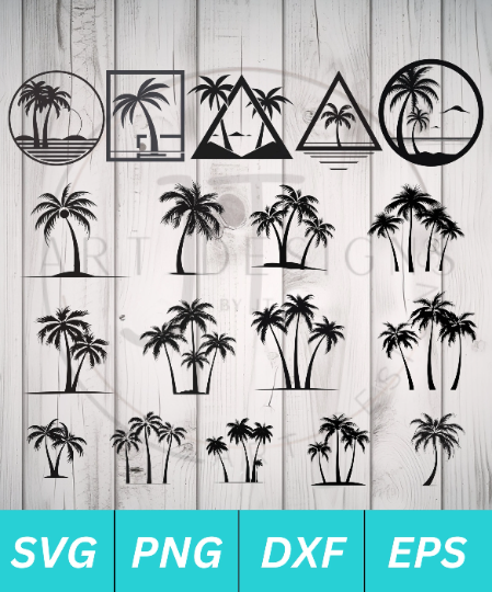Palm Tree SVG Bundle