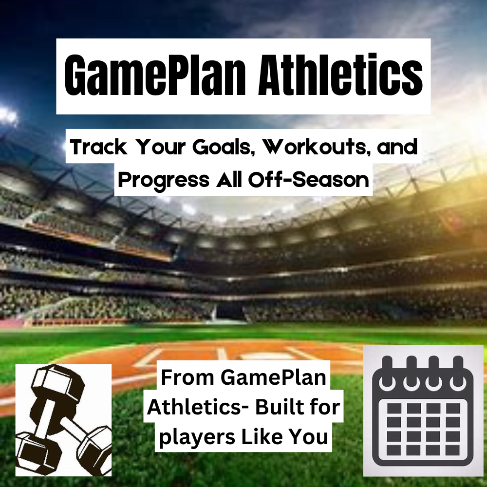 GamePlan Athletics Baseball Off-Season Training Tracker