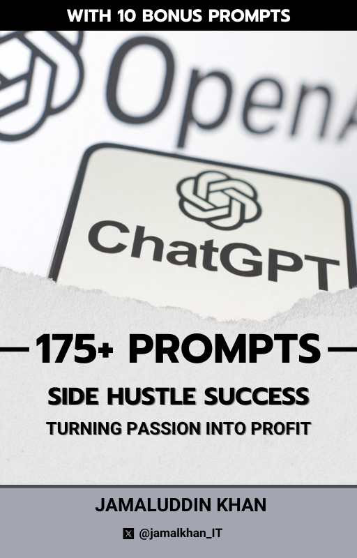 175+ CHATGPT Prompts for Side Hustle Success - Turning Passion into Profit