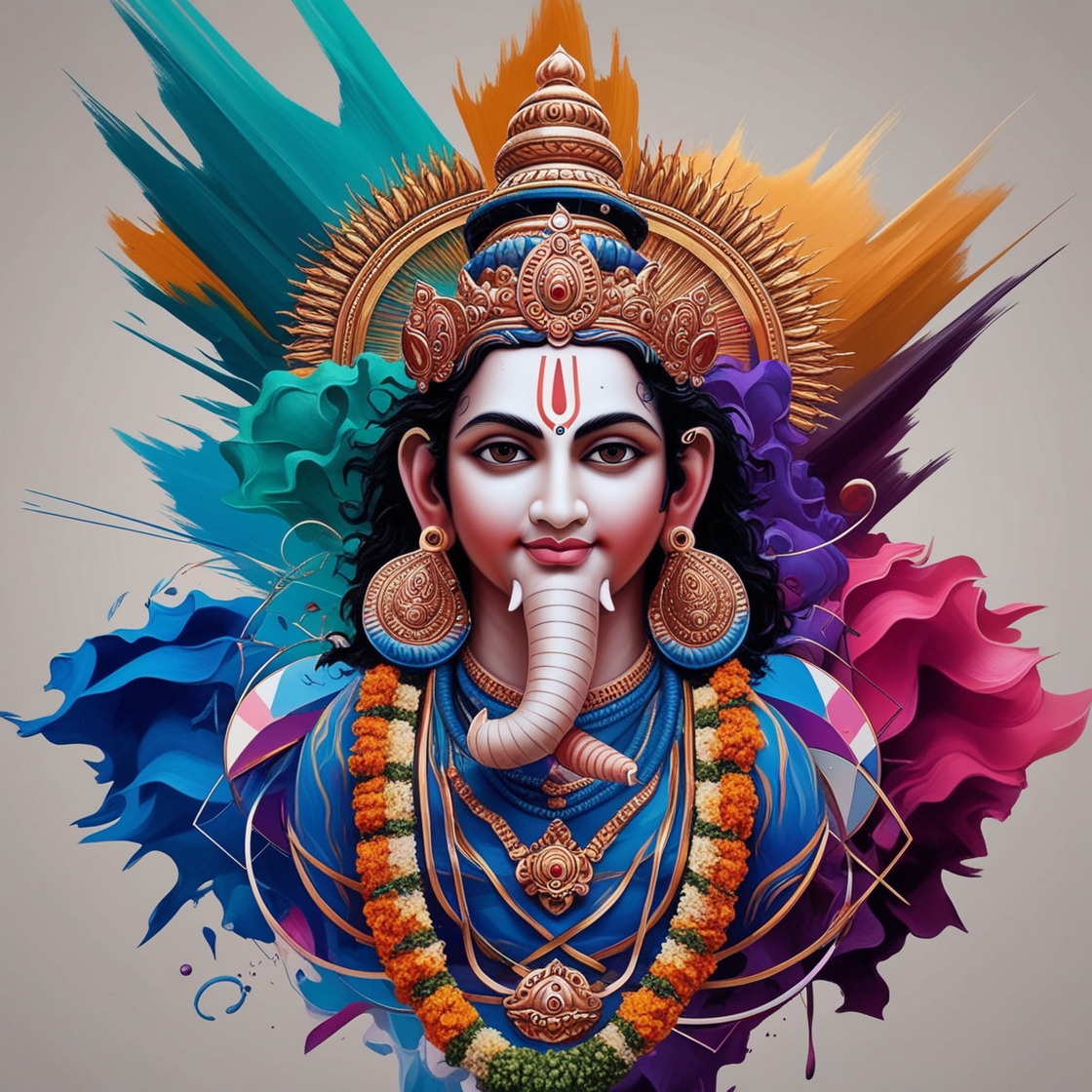 🎨 Unleash Your Imagination with Abstract Expressions of God 🙏
