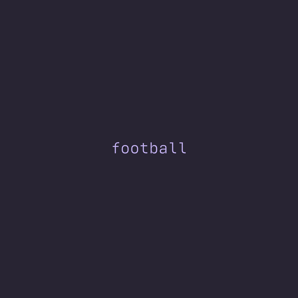 [instrumental & stems] "football"