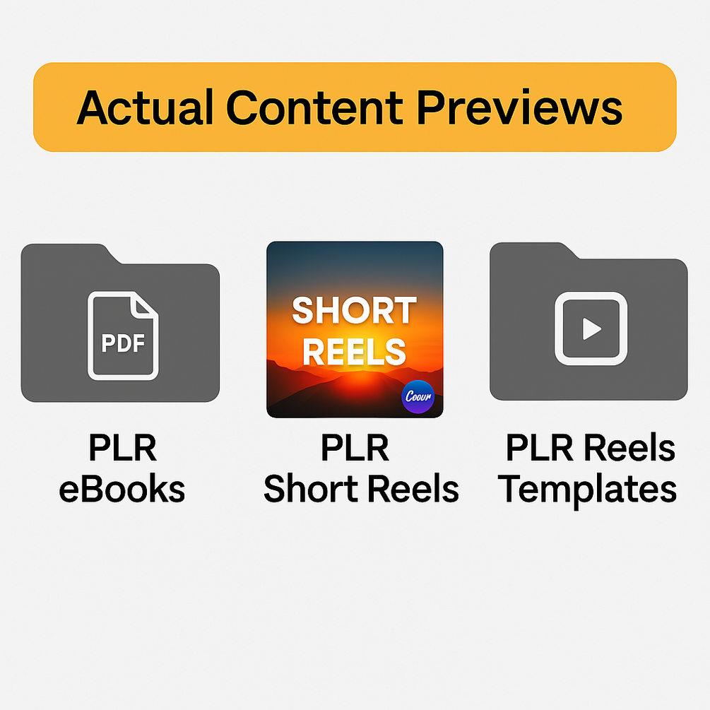 Digital Starter Kit: Make Money Online with Easy-to-Use PLR Content