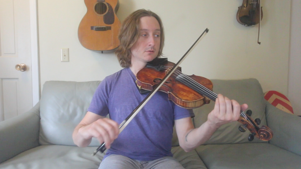 Fiddle Lesson - Booth