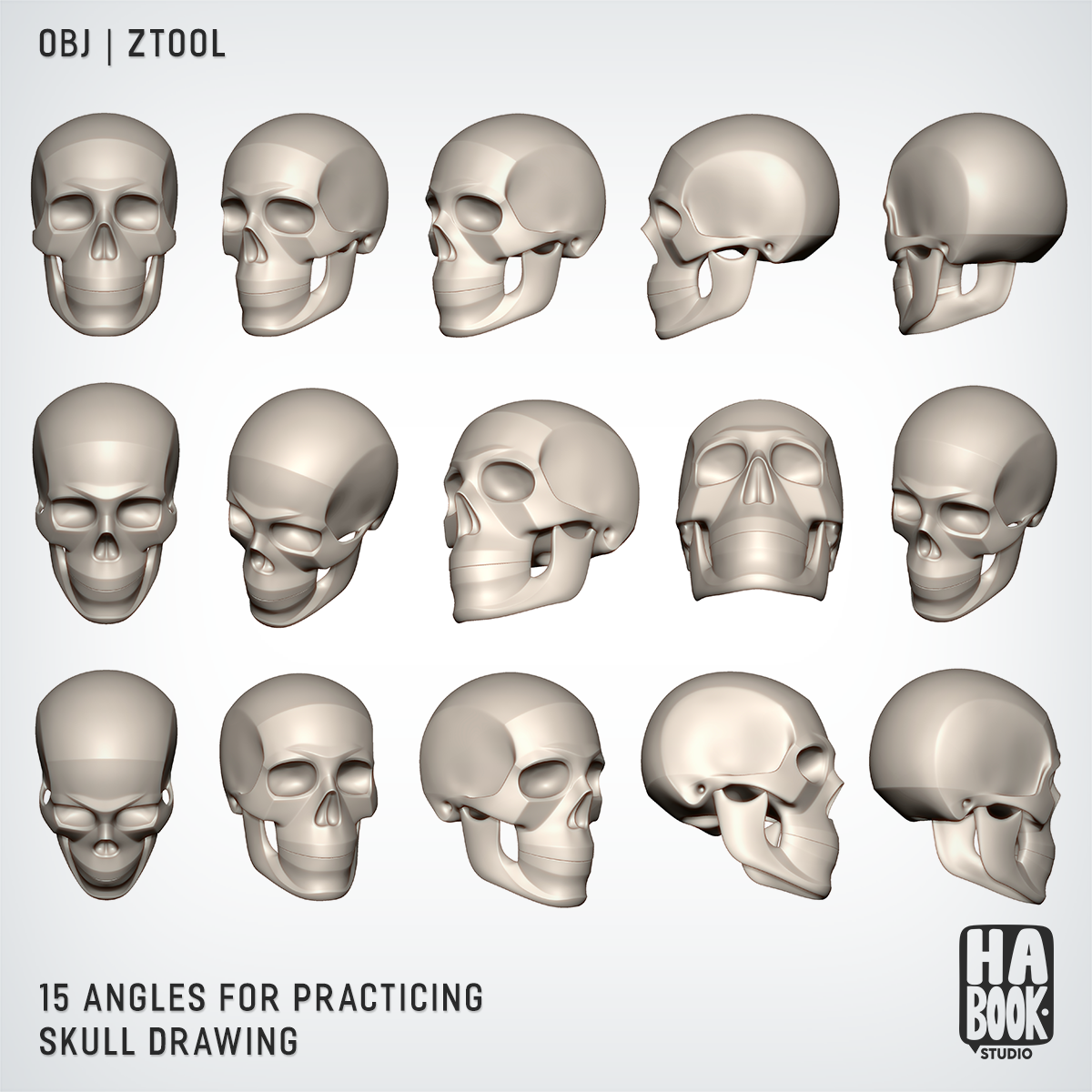 Free Simplified Skull Pack! - HABOOK