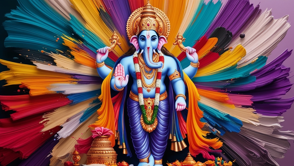 🎨 Divine Expressions: Abstract Art of the Gods 🌟 #AbstractArt #Gods # ...