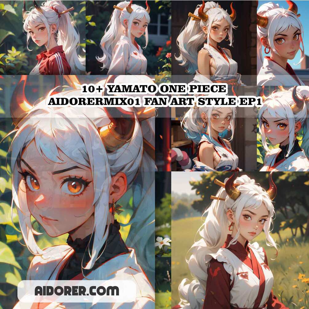 10+ YAMATO ONE PIECE AIDORERMIX01 FAN ART STYLE EP1