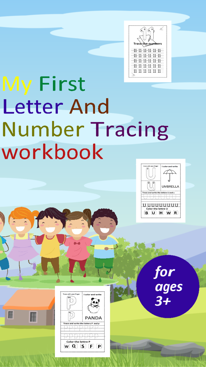 My first letter and number tracing workbook