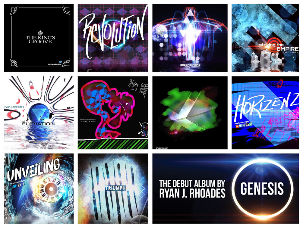 "Genesis" - Debut EDM Album by Ryan J. Rhoades