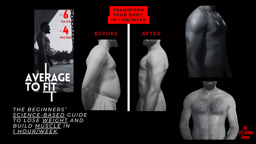 Average to FIT - Transform Your body in Just 1 Hour/week: The No-Gym ...
