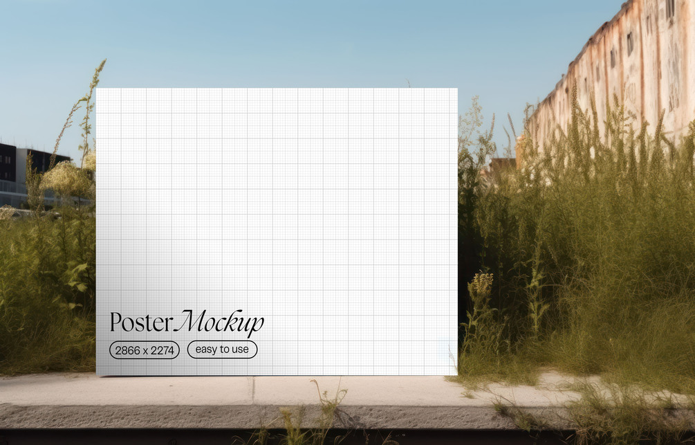 City Poster Design Mockup / #233