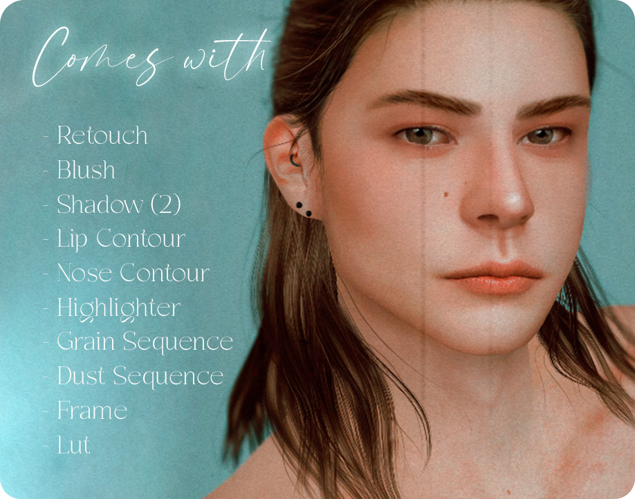 Meta Spark | Cute old Lut + Natural Makeup + Overlays