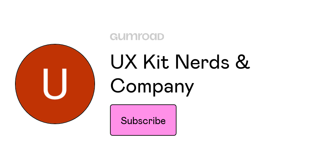 UX Kit Nerds & Company