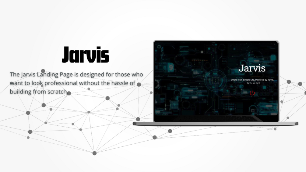 Jarvis Landing Page | Clean & Responsive Website Template