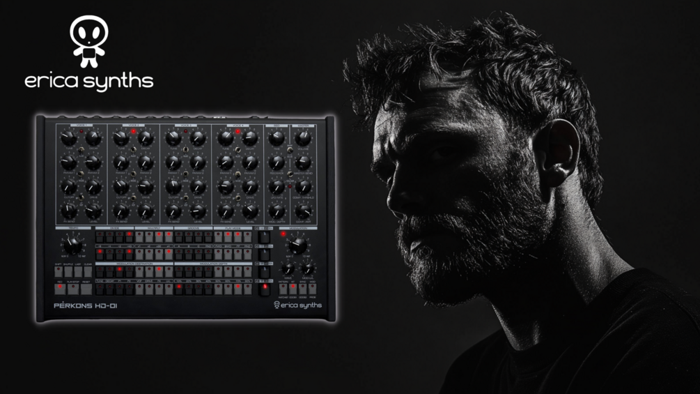 🔥🚀 ERICA SYNTHS - PERKONS HD-01 - TECHNO PROJECT #3 🚀 🔥