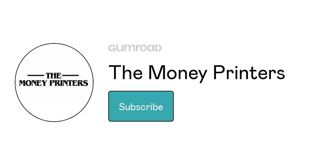 The Money Printers