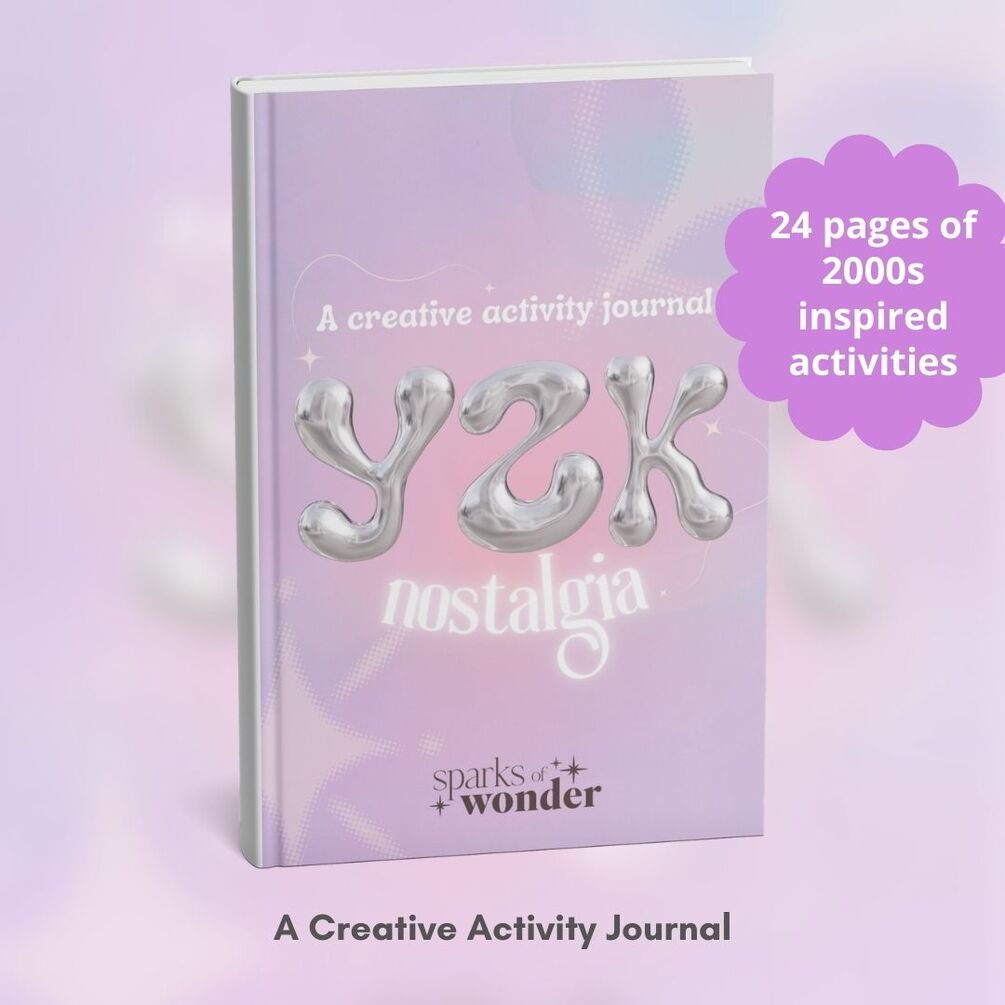Y2K Nostalgia: A Creative Activity Book | Digital Download