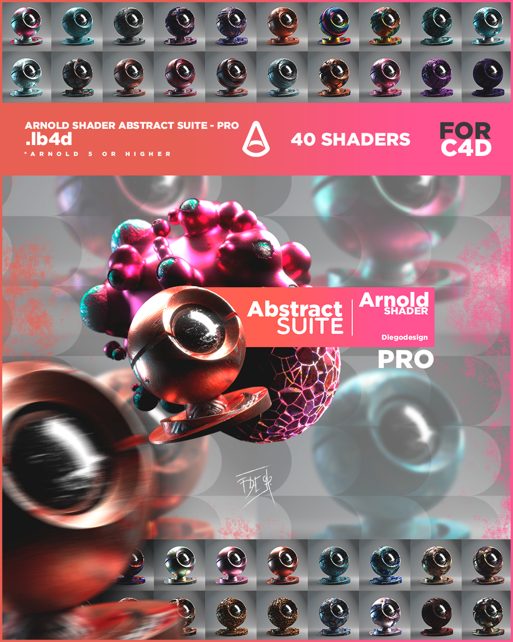 Arnold Shader Abstract Suite - PRO