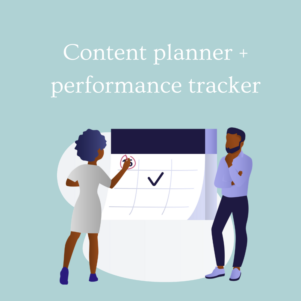 Twitter content planner + performance tracker