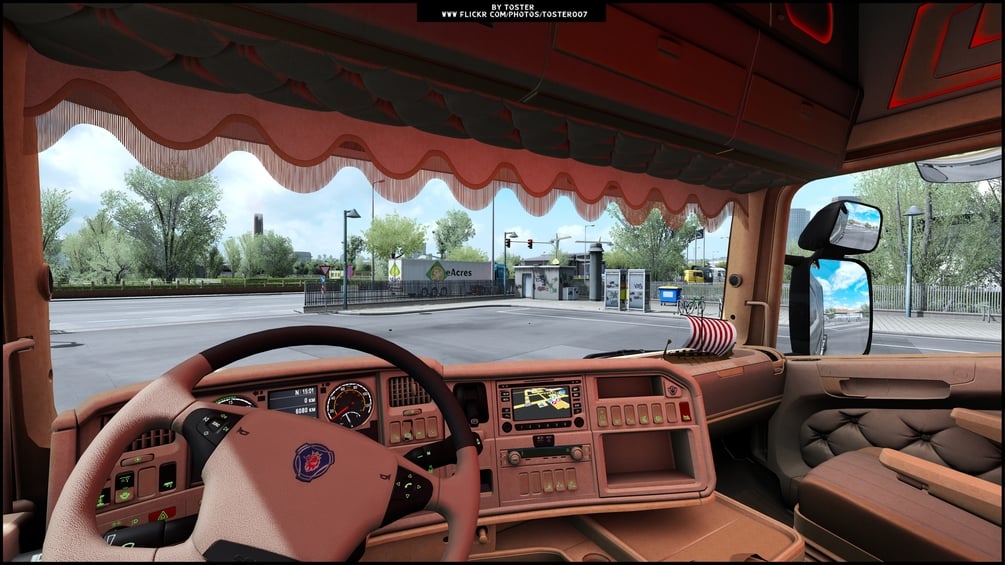 Interior Scania by RJL V8 Holland ETS 2 #23