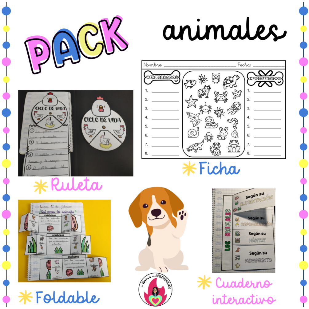 🐵 PACK LOS ANIMALES 🐵