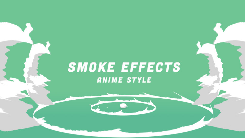 After Effects Project File - Anime-style Wind and Smoke Effects