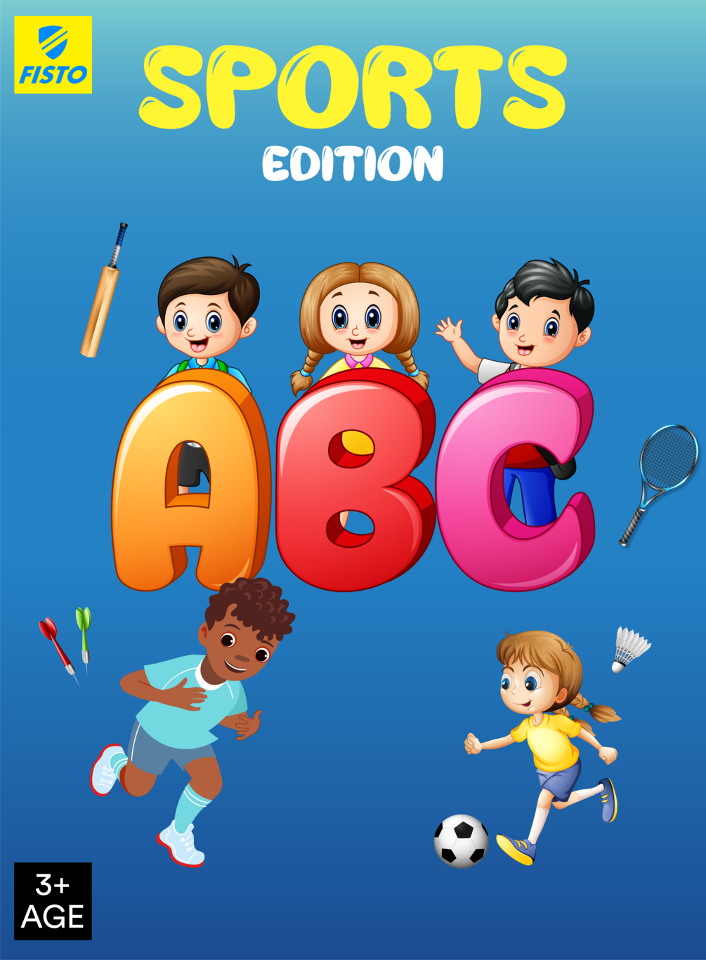 Kids Alphabet Book - Sports edition