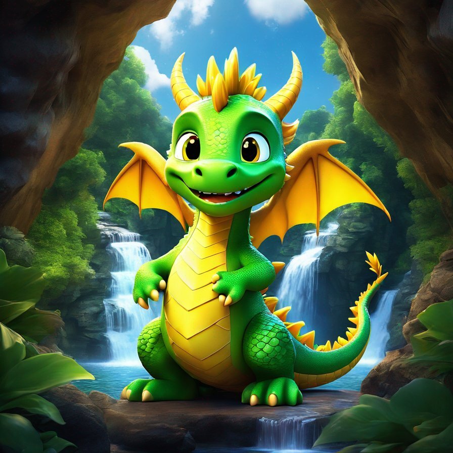 The Little Dragon's Big Family - Story For Kids (copy)