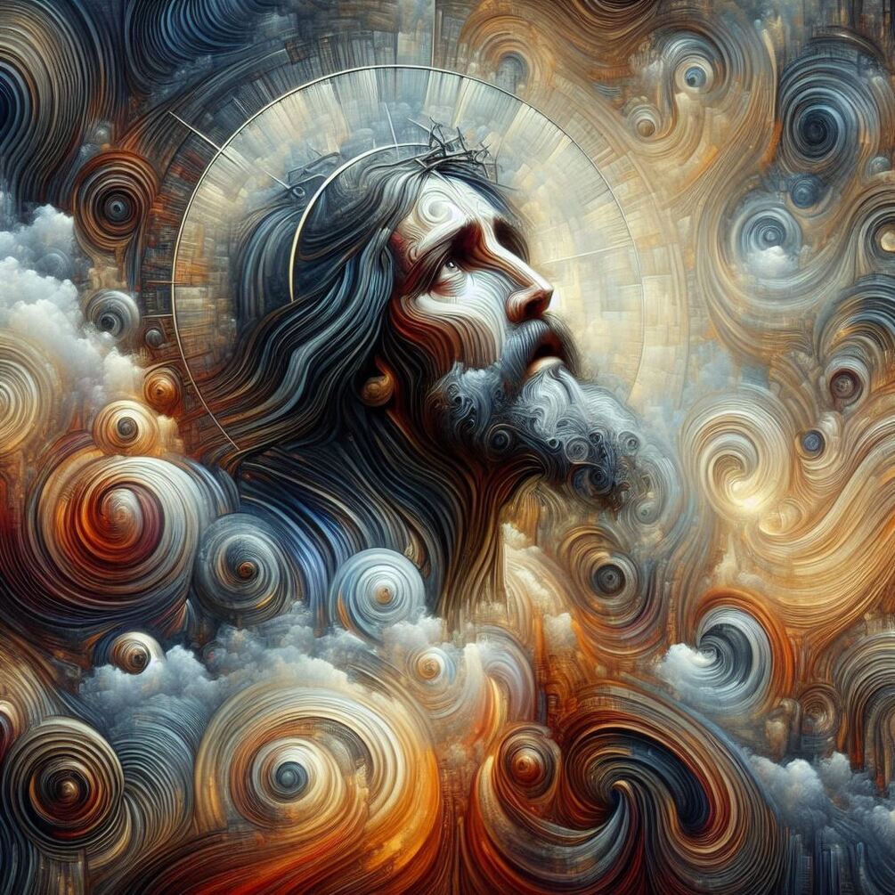 🌟 Unveiling the Divine: Abstract Expressions of God 🎨#god