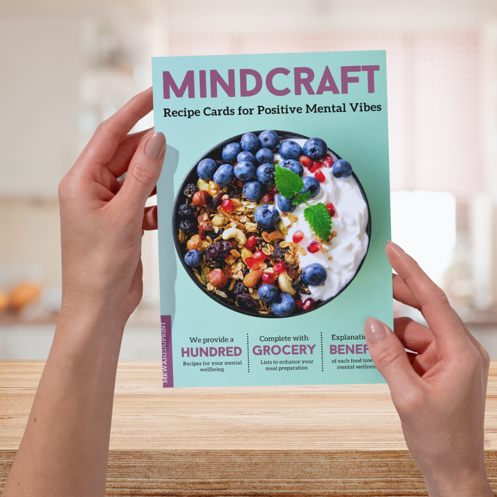 Mindcraft Printable Recipe Cards | 100 Brain Boosting Recipes + Canva ...
