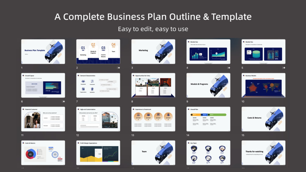 A Complete Business Plan Outline & Template