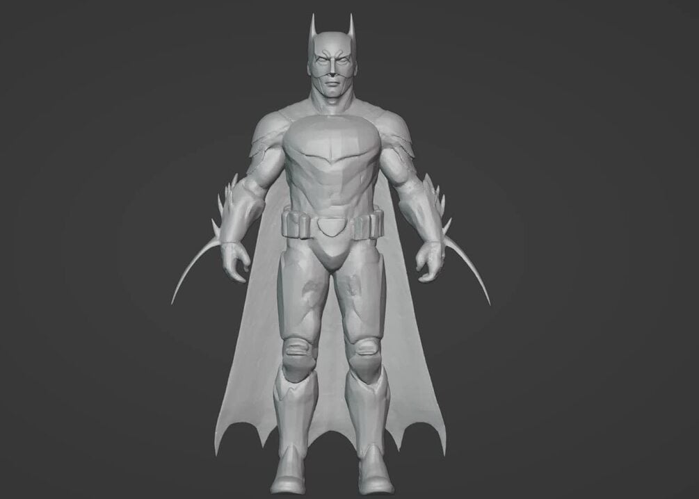 Batman – High-Detail 3D Character Sculpt