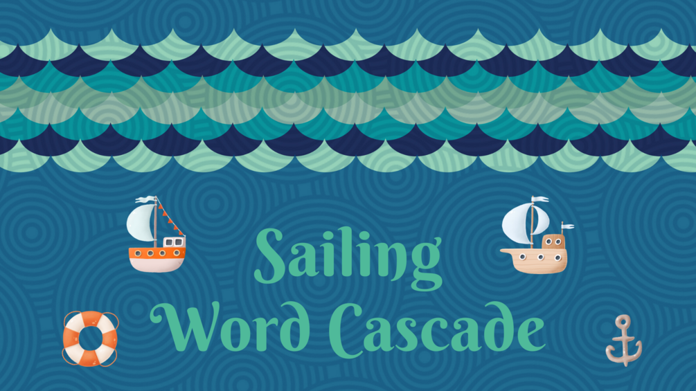 Sailing Word Cascade