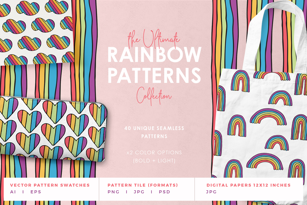 Ultimate Rainbow Patterns Collection