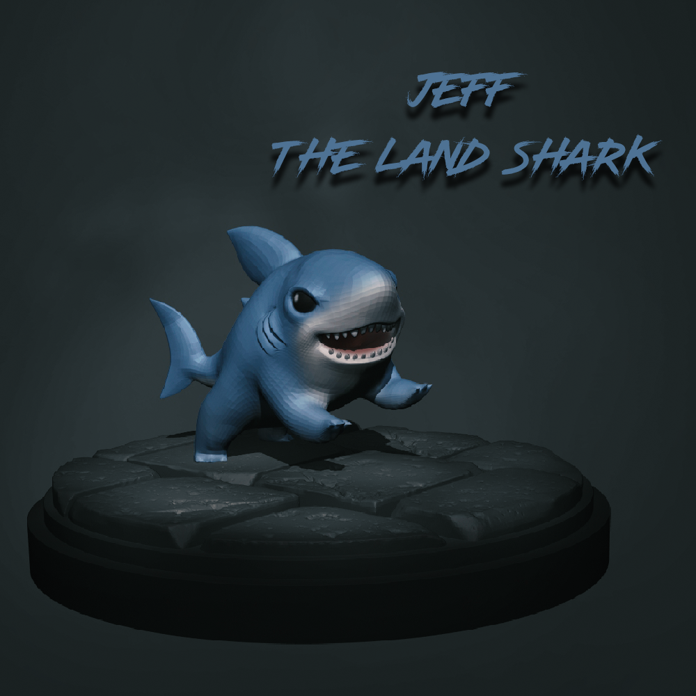 JEFF THE LAND SHARK - MCP SCALE