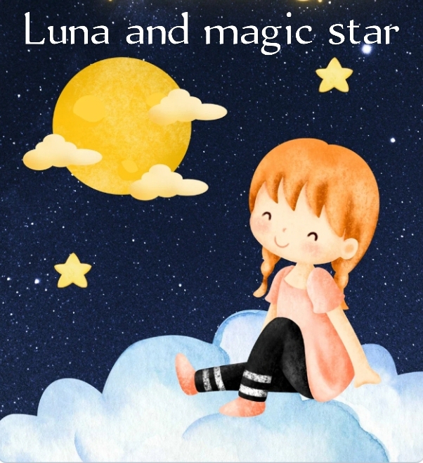 Luna and magic star