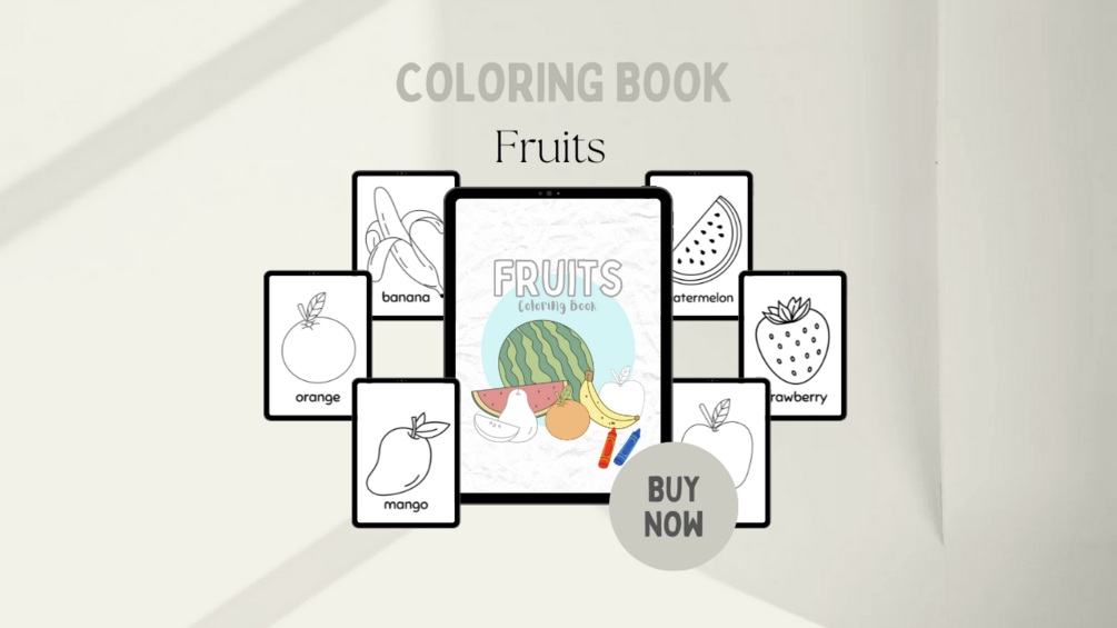 Coloring Book | FRUITS
