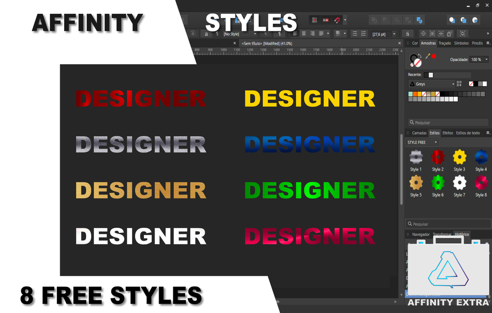 8 Free Style Affinity