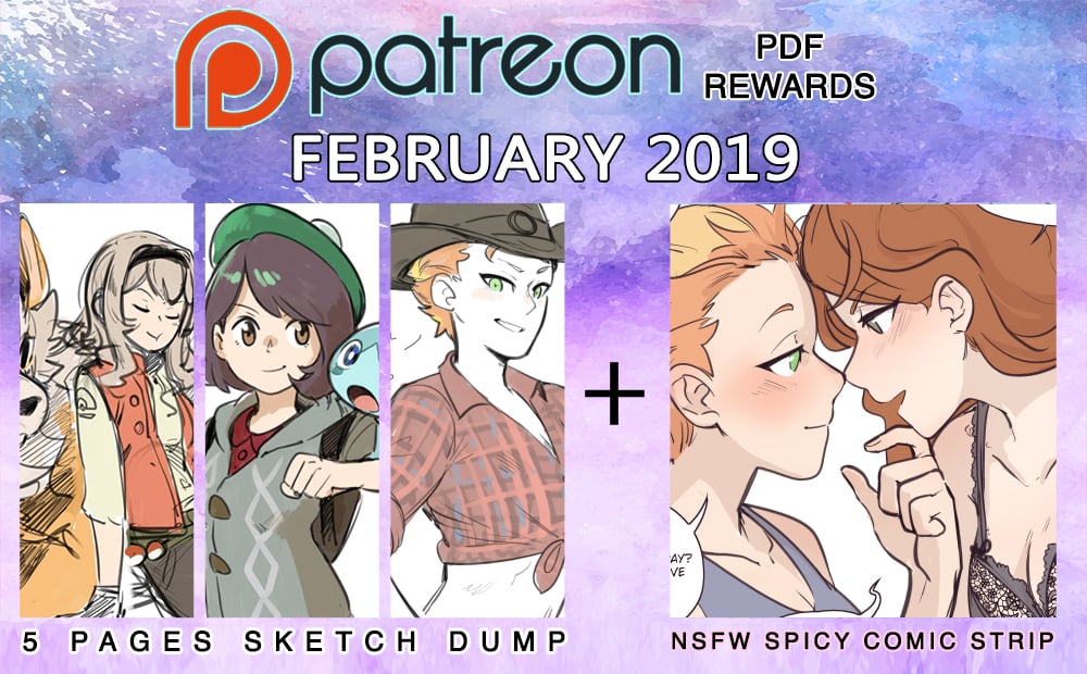 PATREON PDF + SPICY- FEBRUARY 2019