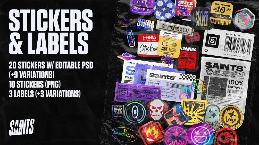 Stickers & Rótulos - Deluxe Edition
