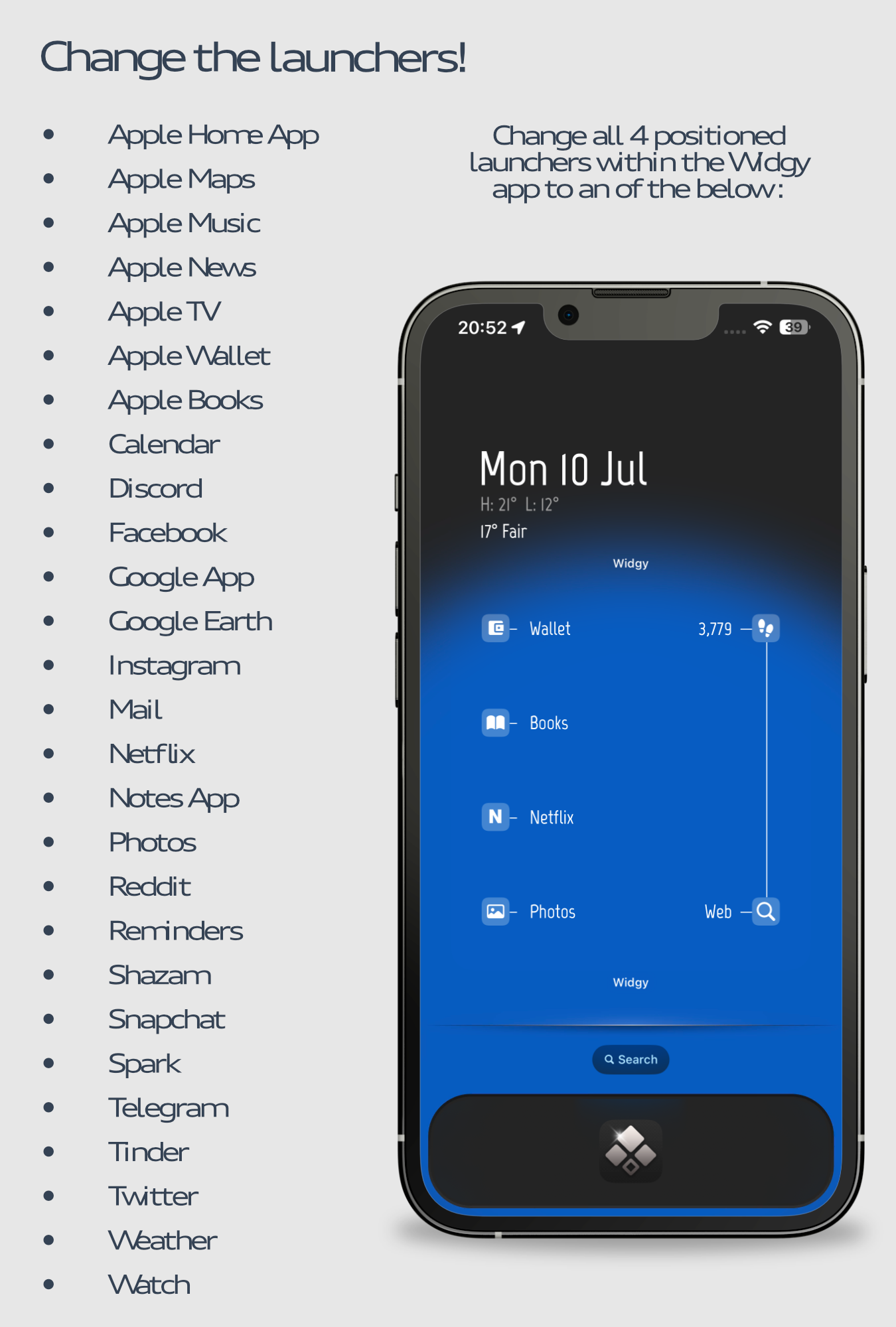HomeApps Widgy Widget