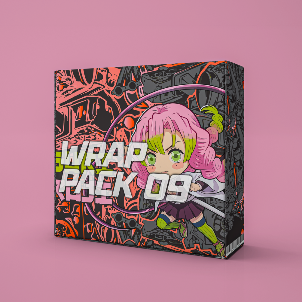 Sakura Steel - Wrap Design Pack 9 - Pink & Red Livery (4K Textures)