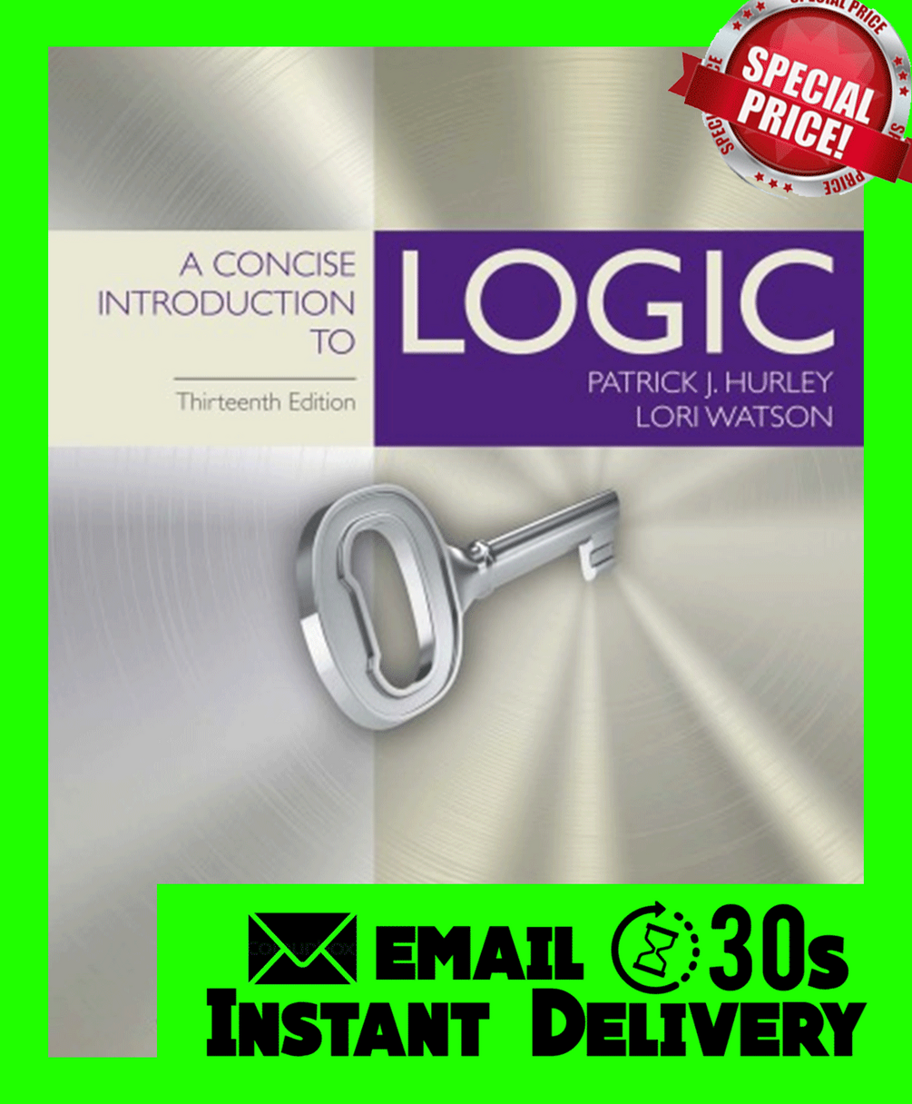 [PDF] A Concise Introduction To Logic 13th edition