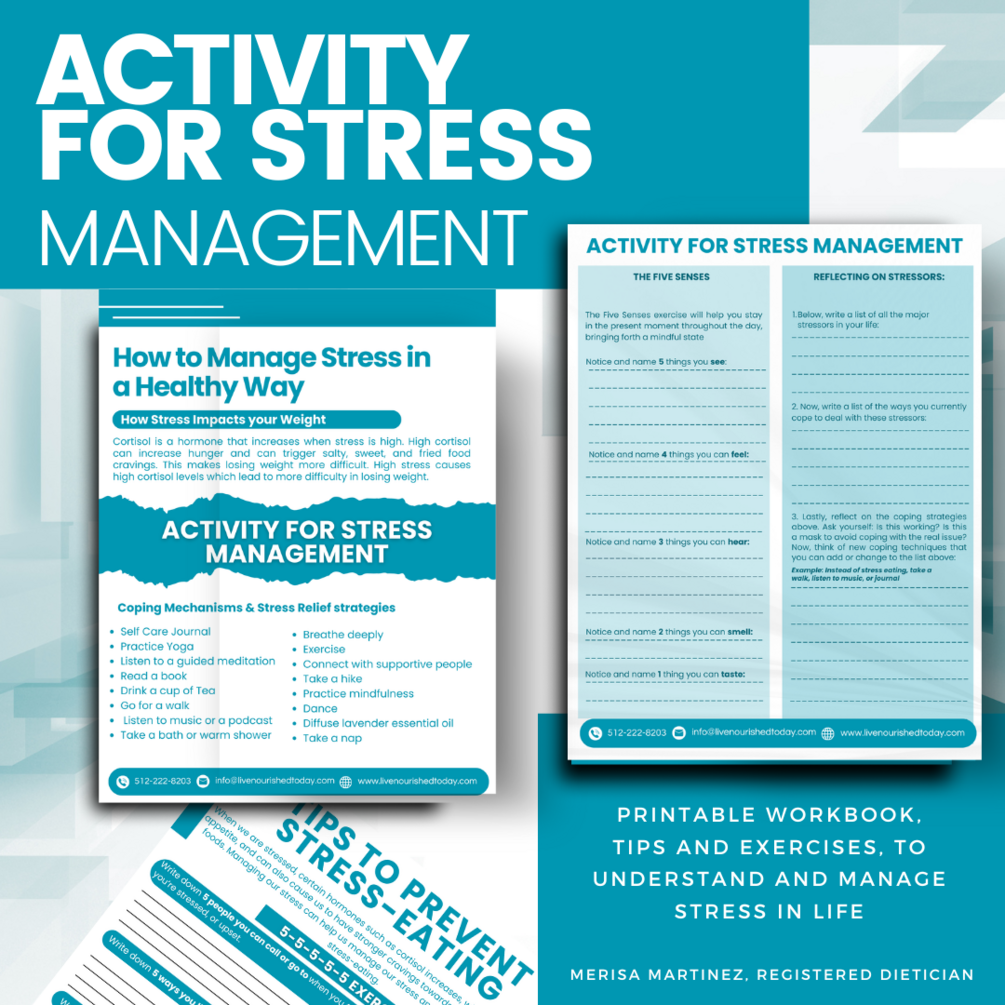 Stress Management Handouts and Activities
